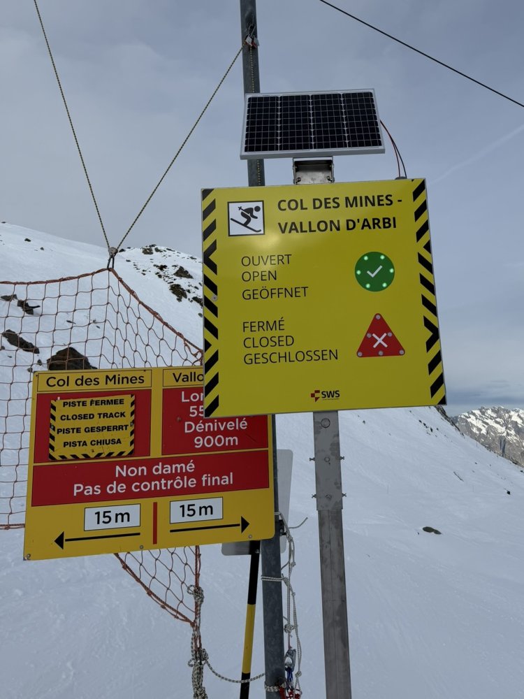 SWS signs – Services Techniques Alpins SA